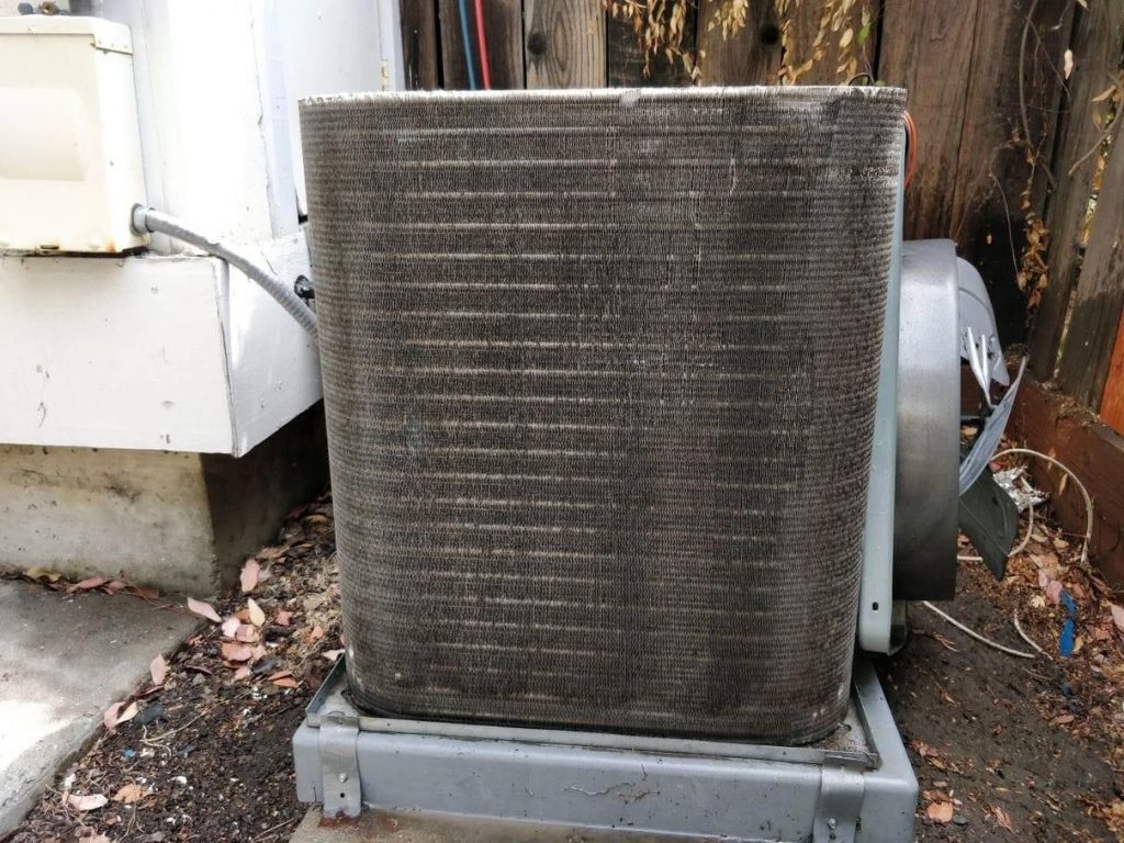 Condenser Unit Pressure Wash Cleaning Service — HVAC Experts